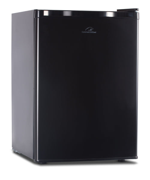 COMMERCIAL COOL Refrigerator and Freezer 2.6 Cu. Ft., Black – Coby