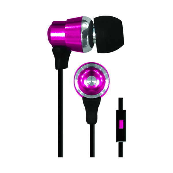 Metallic Stereo Earbuds – Coby